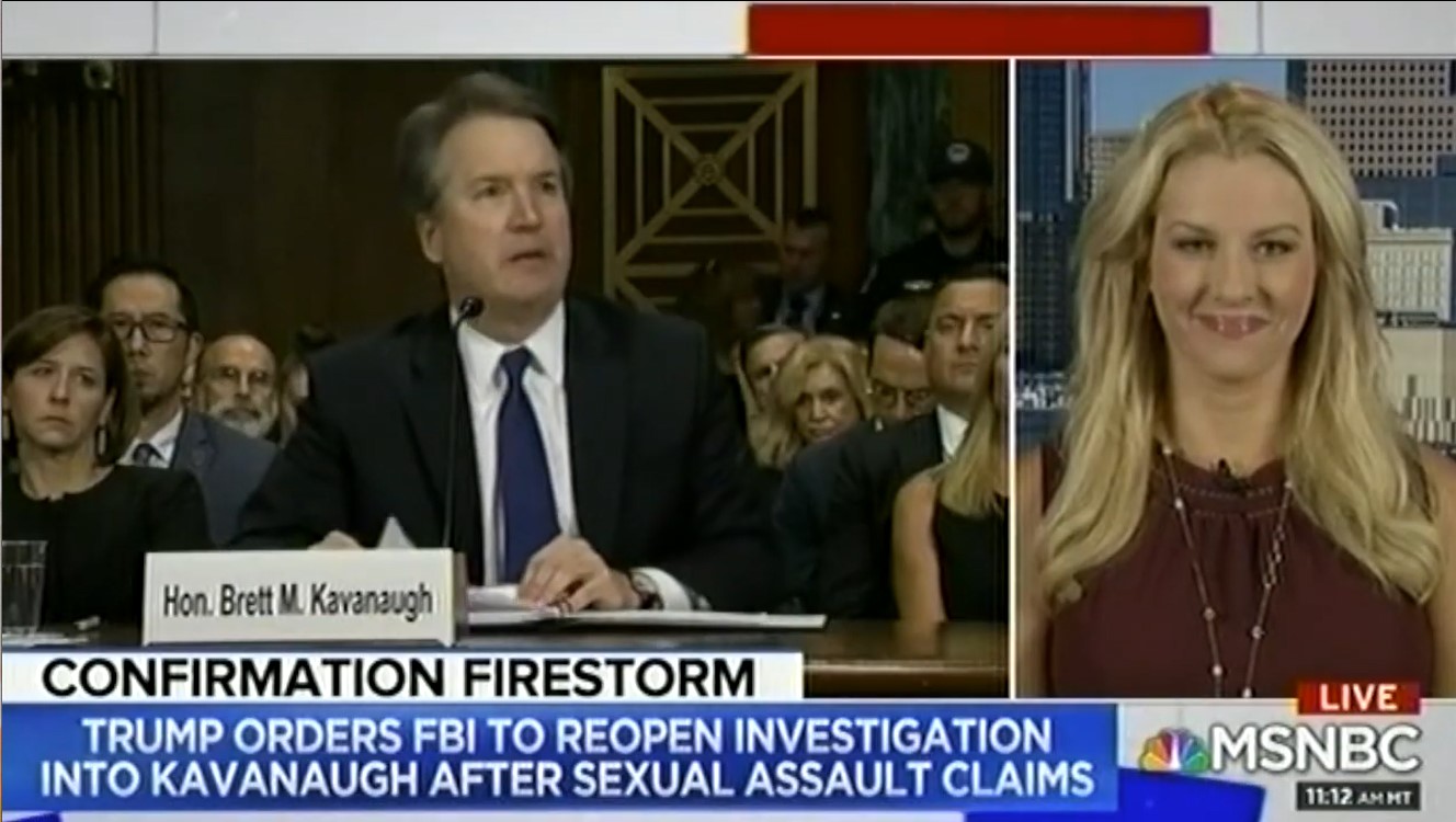 Ashleigh Merchant on MSNBC 9/29/18 | Marietta Criminal Defense Attorney